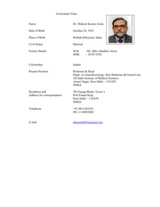 MKA resume | PDF