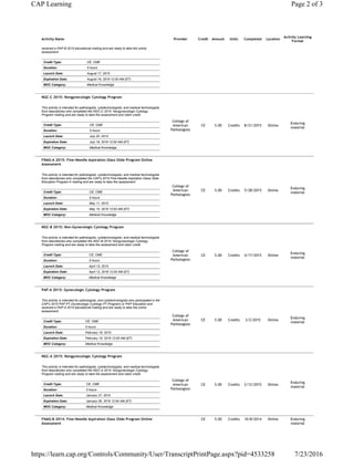 CAP_Transcript | PDF