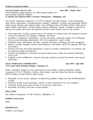 DGB Resume Aug 2016 | DOCX