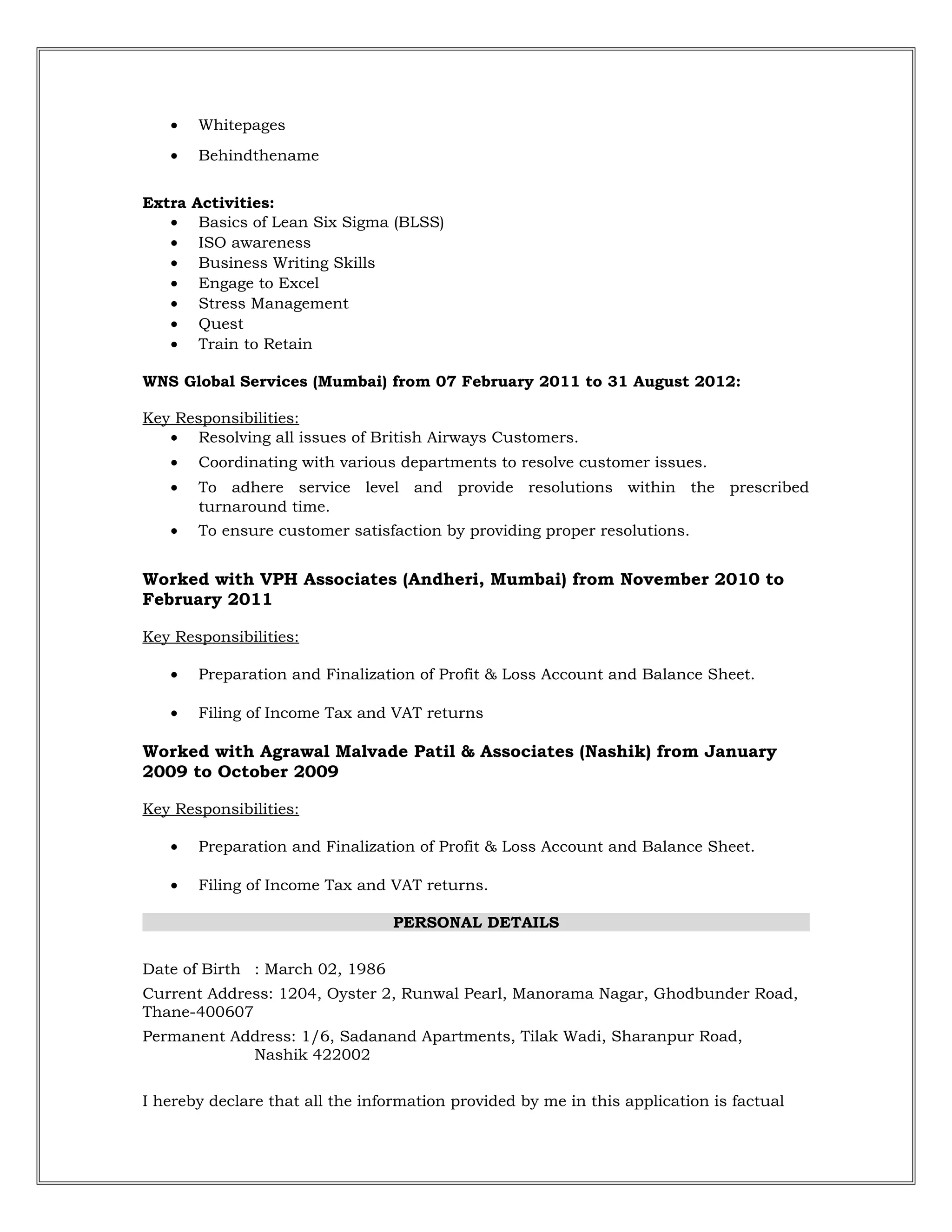 Resume_Reena | PDF
