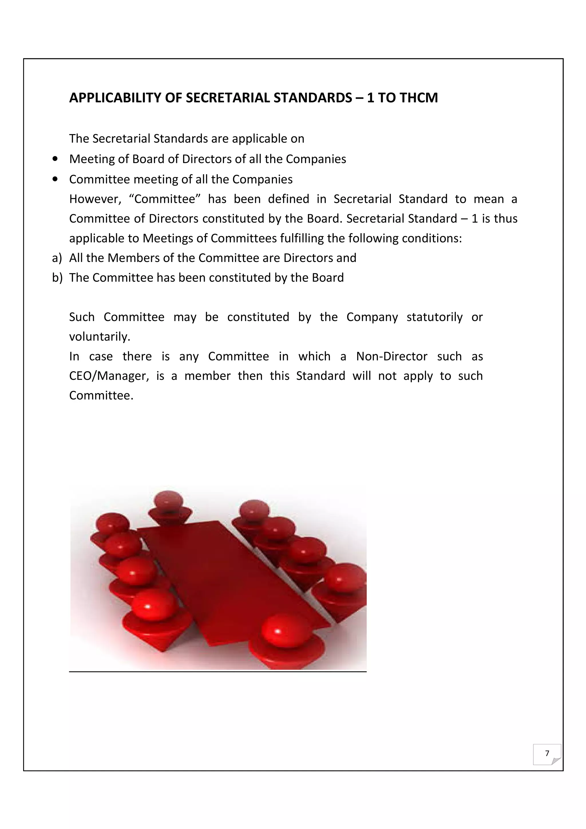 Project on Secretarial Standards | PDF