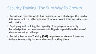 A Two (2) Day Security powerpoint | PPTX