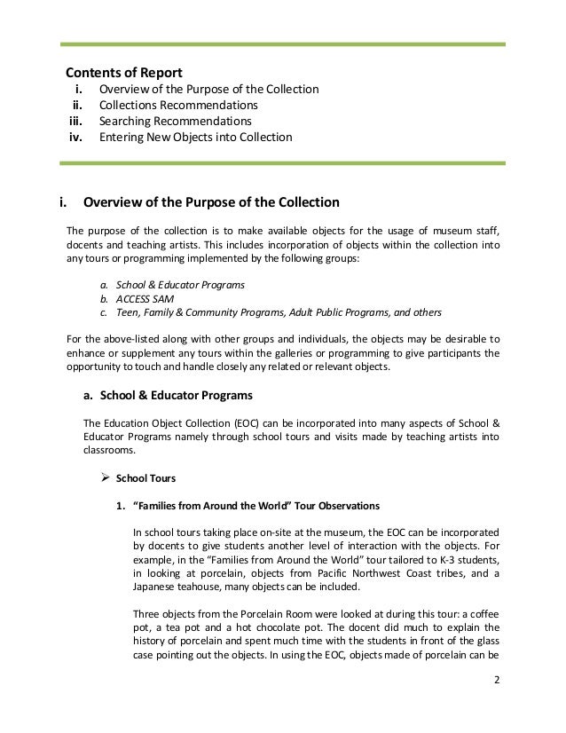 SAM EOC Report - Marcus Ramirez