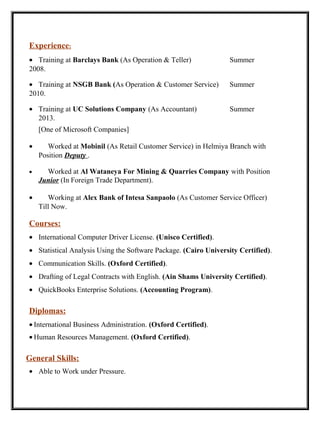 Beshoy CV (C) | PDF