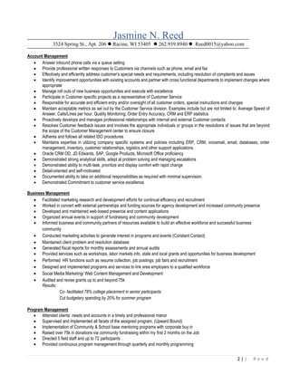 2015 Reed Resume (2P Revised 6-17-2015) | PDF