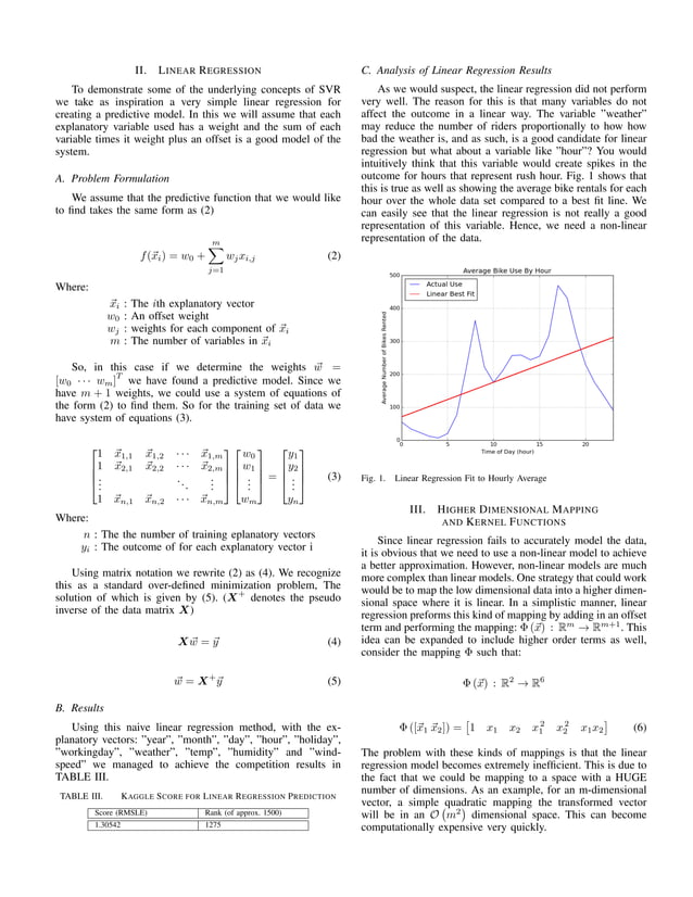 SupportVectorRegression | PDF