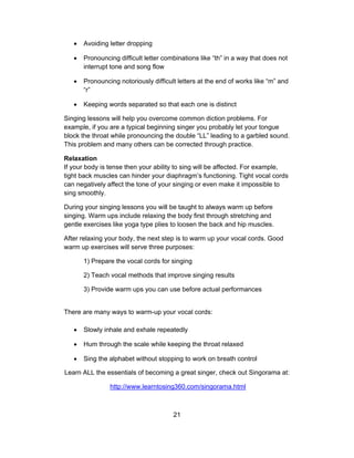 90 days to becoming a better singer | PDF