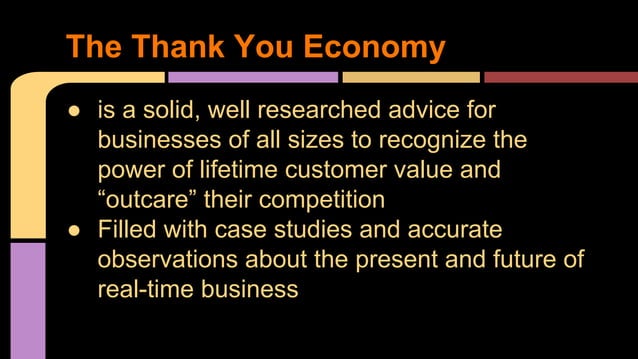 Review Wednesdays: The Thank You Economy - Gary Vaynerchuk | PPT