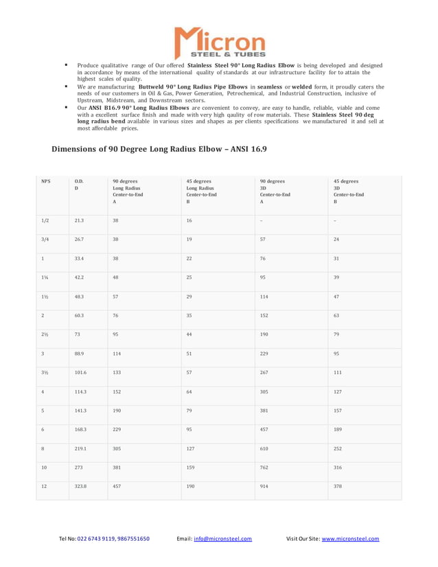 90 degree long radius elbow | DOCX