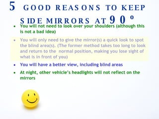 Safety Driving by using mirrors | PPS