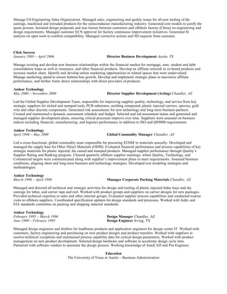 Mike Carter Resume | DOC