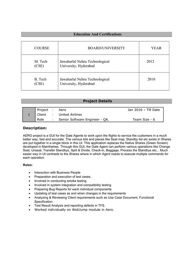 Priyanka_3.5years_Resume | DOC | Operating Systems | Computer Software and Applications