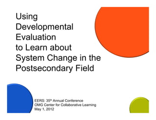 EERS Presentation (Justin and Sarah) | PPT