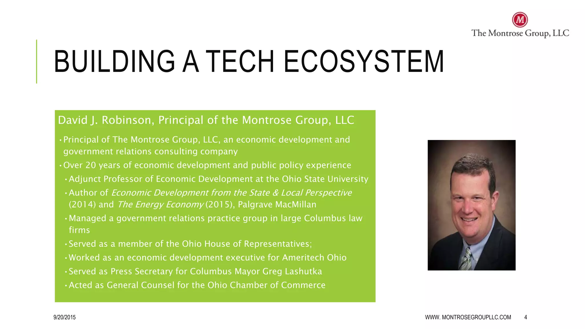 Building a Tech Ecosystem | PPTX