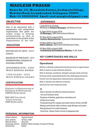 Resume | PDF