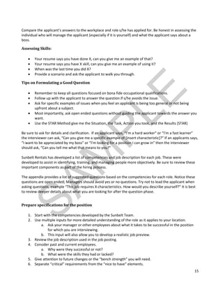 MANAGER PROCESS GUIDE FORMAT Sample Pages | PDF