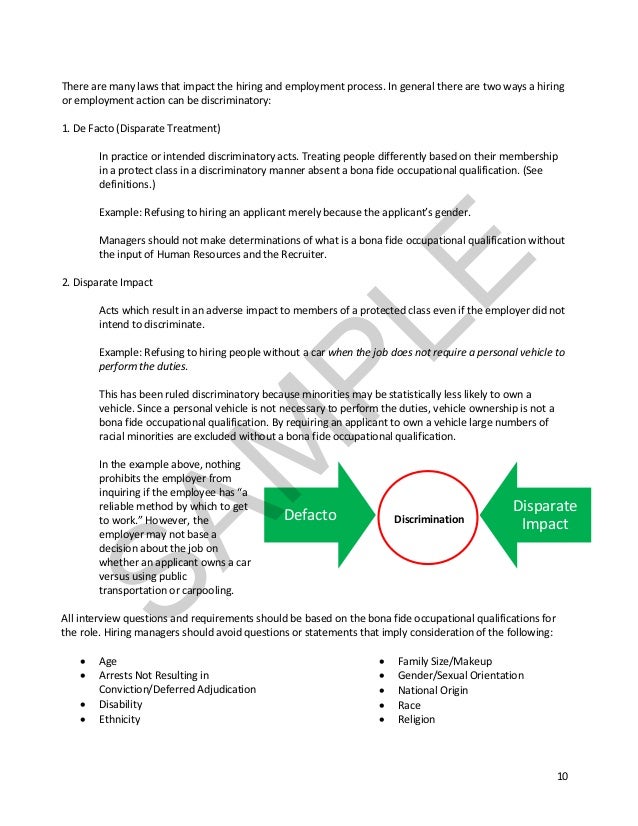 MANAGER PROCESS GUIDE FORMAT Sample Pages