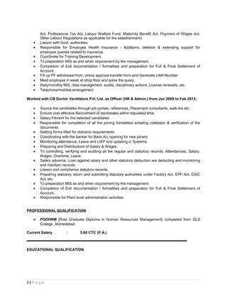 Resume - Prashant | DOC