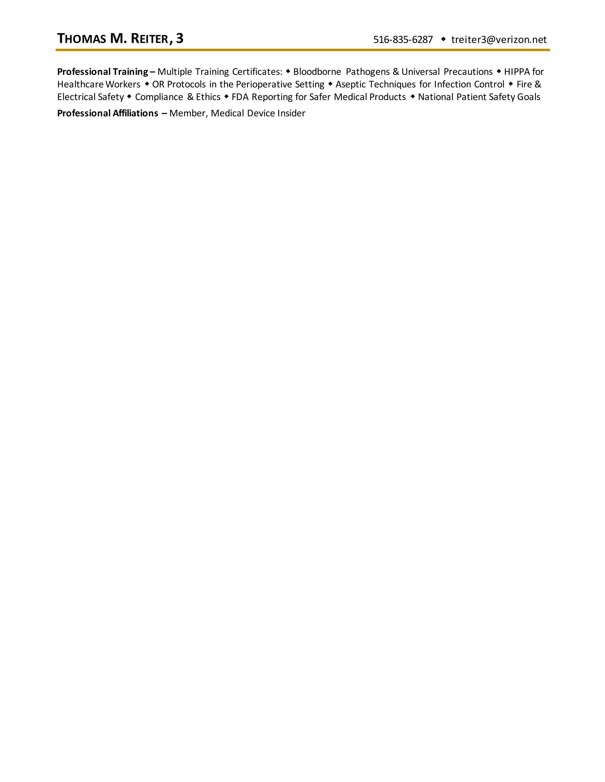 reiter, thomas RESUME | PDF