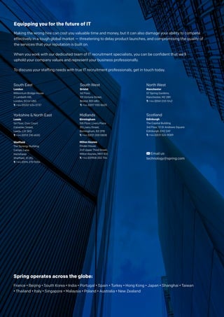 Spring brochure | PDF | Human Resources | Business