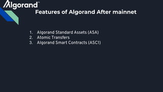 From bitcoin to_algorand_ | PPT