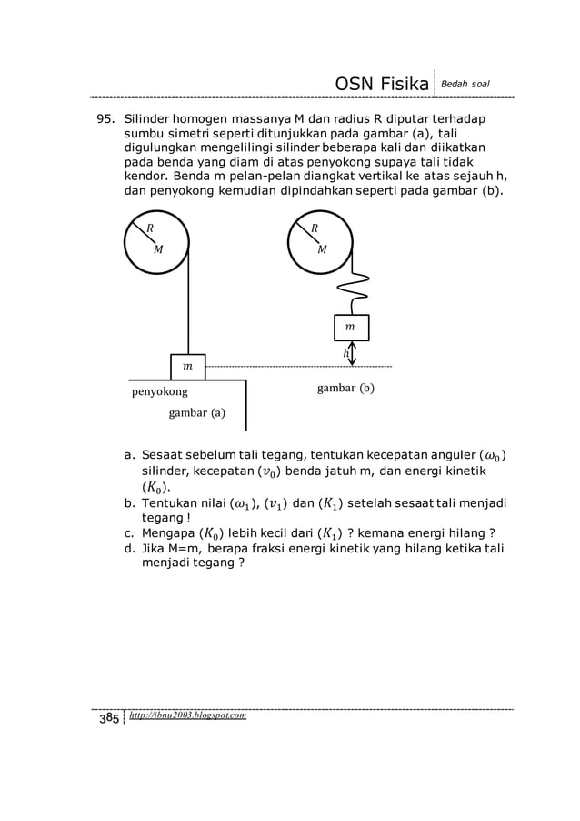 91-100 osn fisika (soal) | DOCX