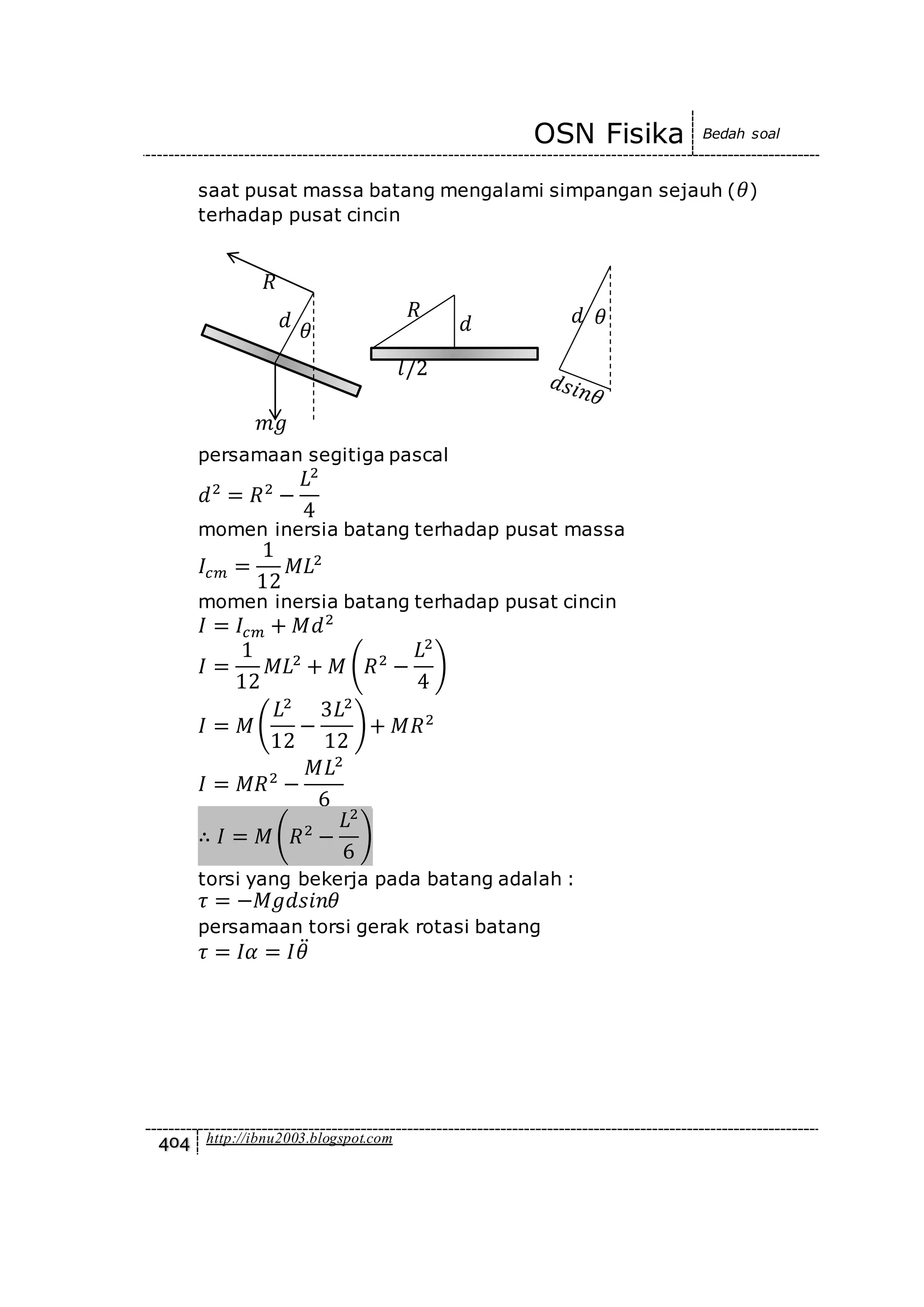 91 100 osn fisika (tkunci) | PDF