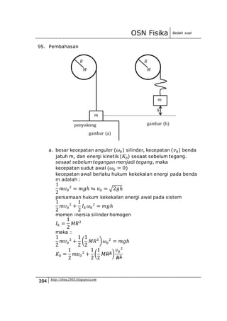 91 100 osn fisika (tkunci) | PDF