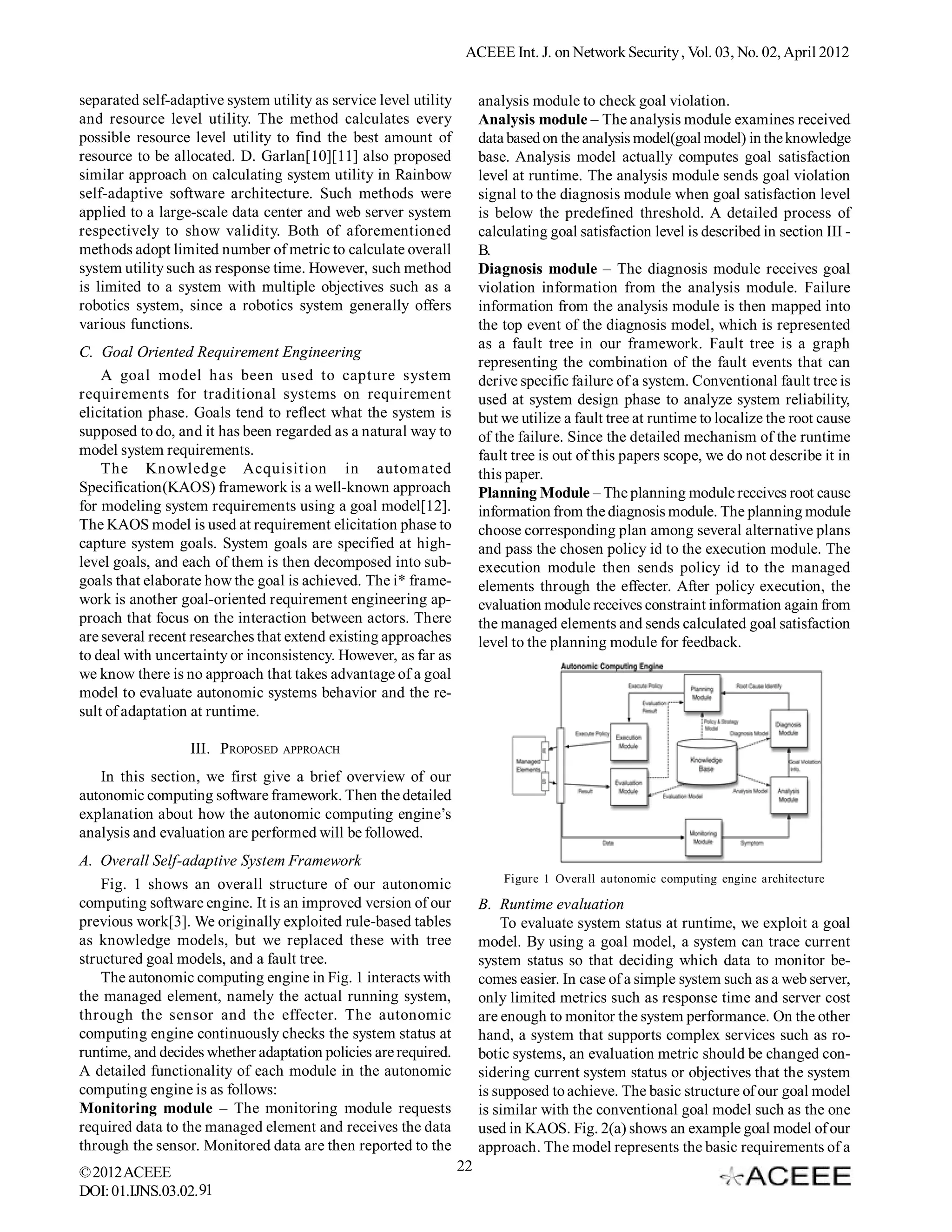 A Runtime Evaluation Methodology And Framework For Autonomic Systems Pdf