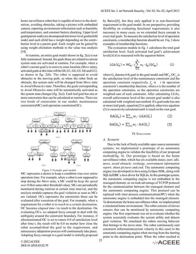 A Runtime Evaluation Methodology and Framework for Autonomic Systems | PDF