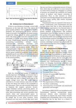 Voltage Flicker Analysis and its Mitigation by STATCOM for Power Quality Improvement | PDF