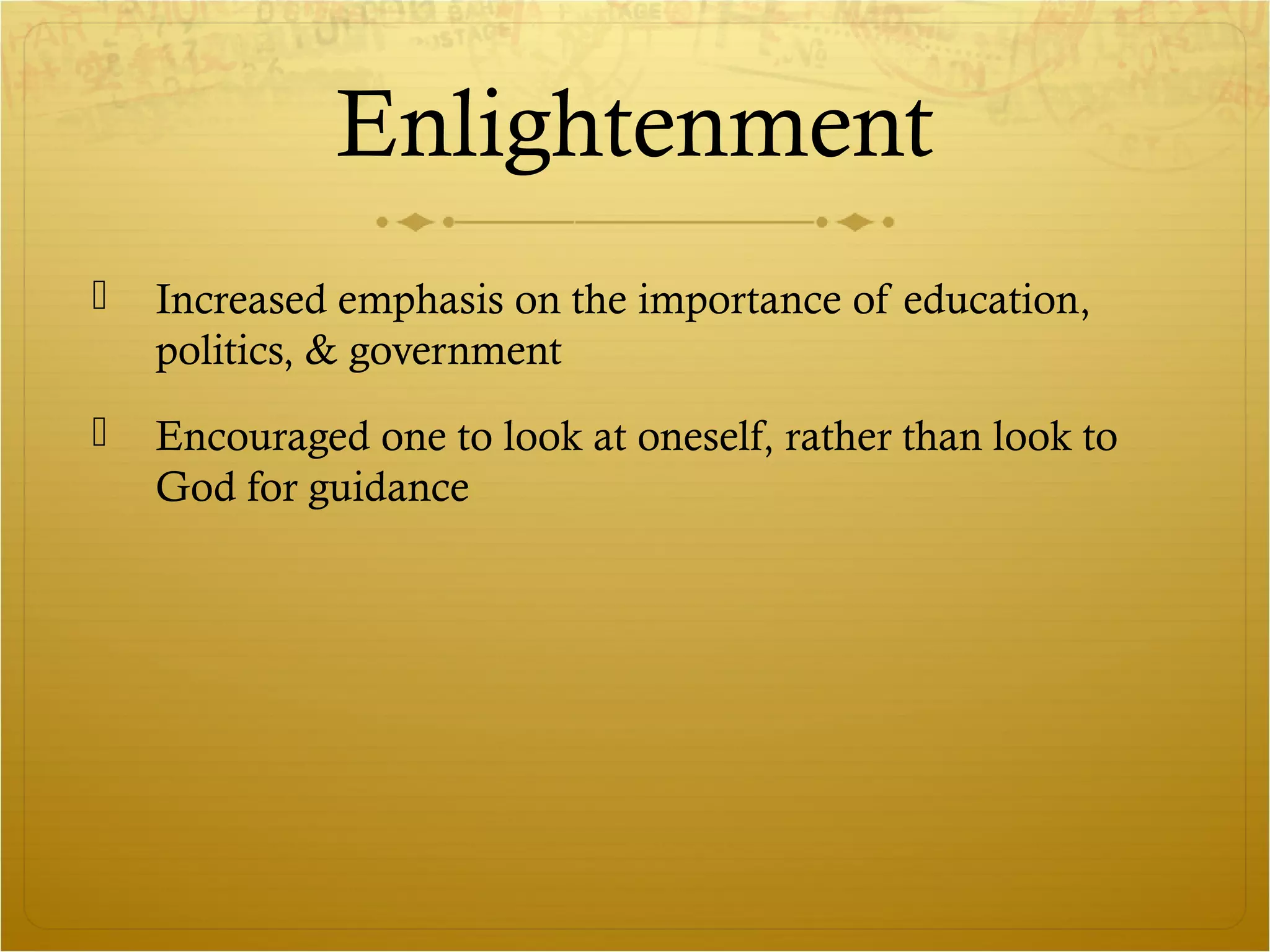 Great Awakening & the Enlightenment | PPT