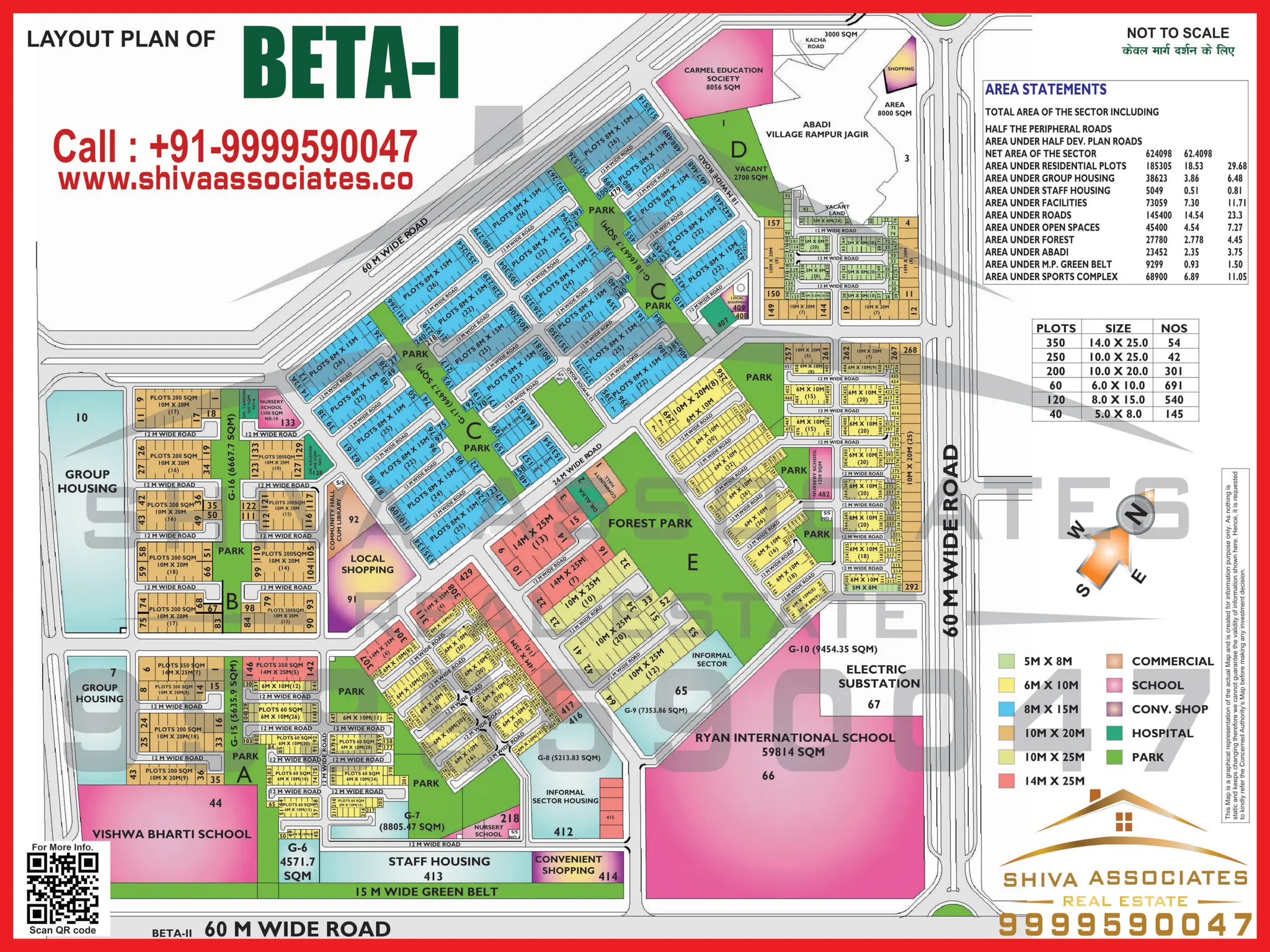 Beta 1 Greater Noida HD Map Layout Plan of Beta 1 | Shiva Associates | PPT