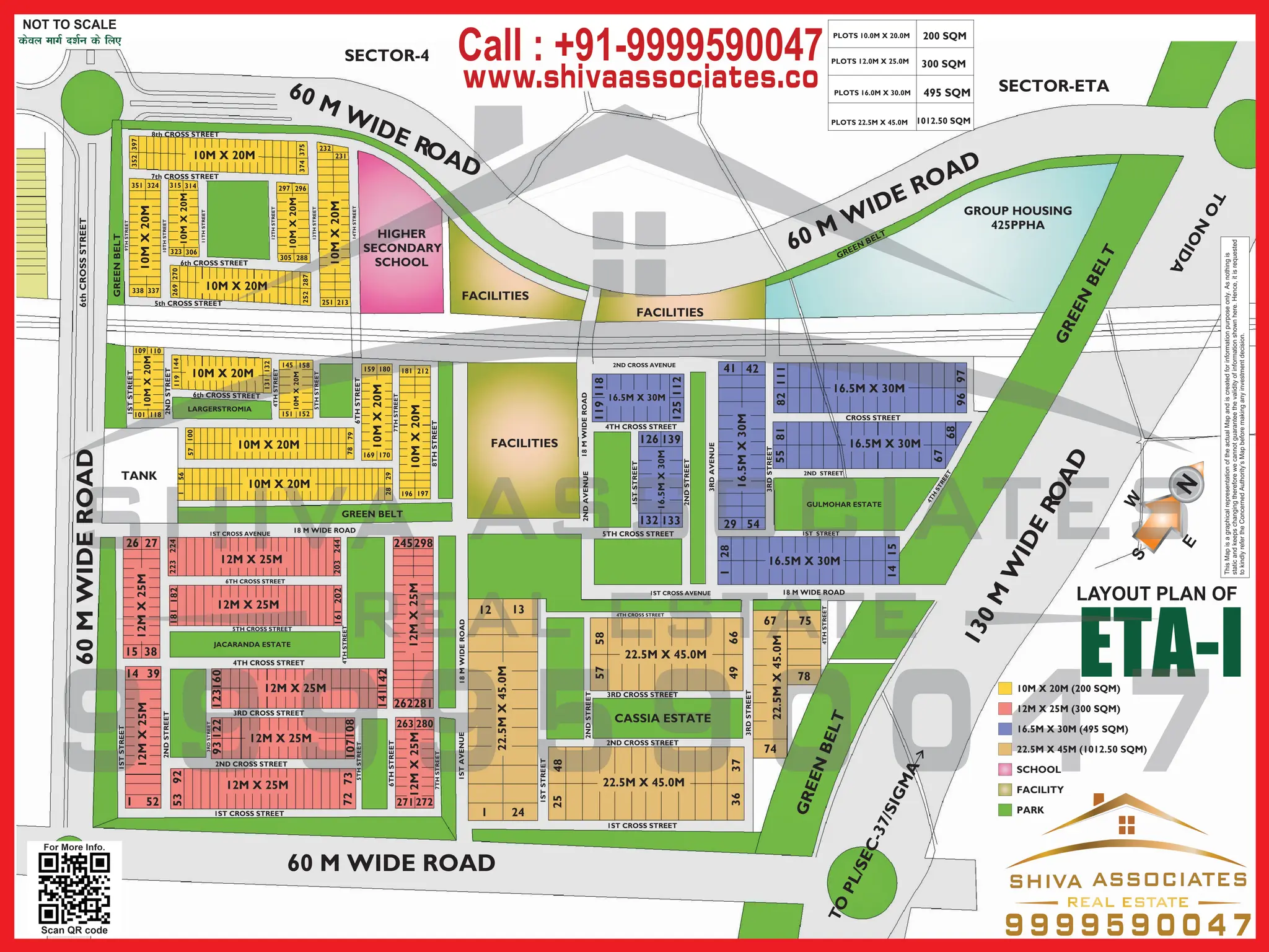 ETA 1 Greater Noida HD Map Layout Plan of ETA 1 | Shiva Associates | PDF