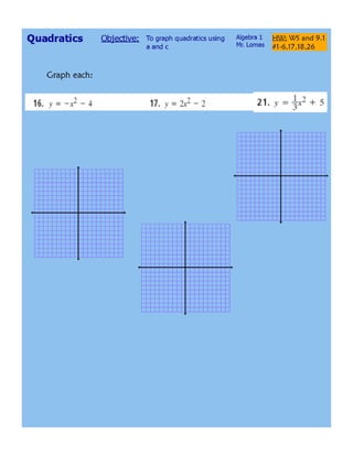 9-1 and Graphing Quadratics Vertex Form.pdf