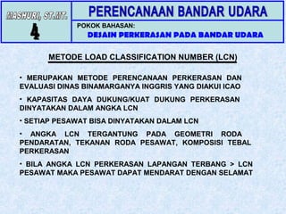 desain perkerasan di bandara | PPT