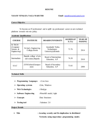 Maruthi | DOC | Computing | Technology & Computing
