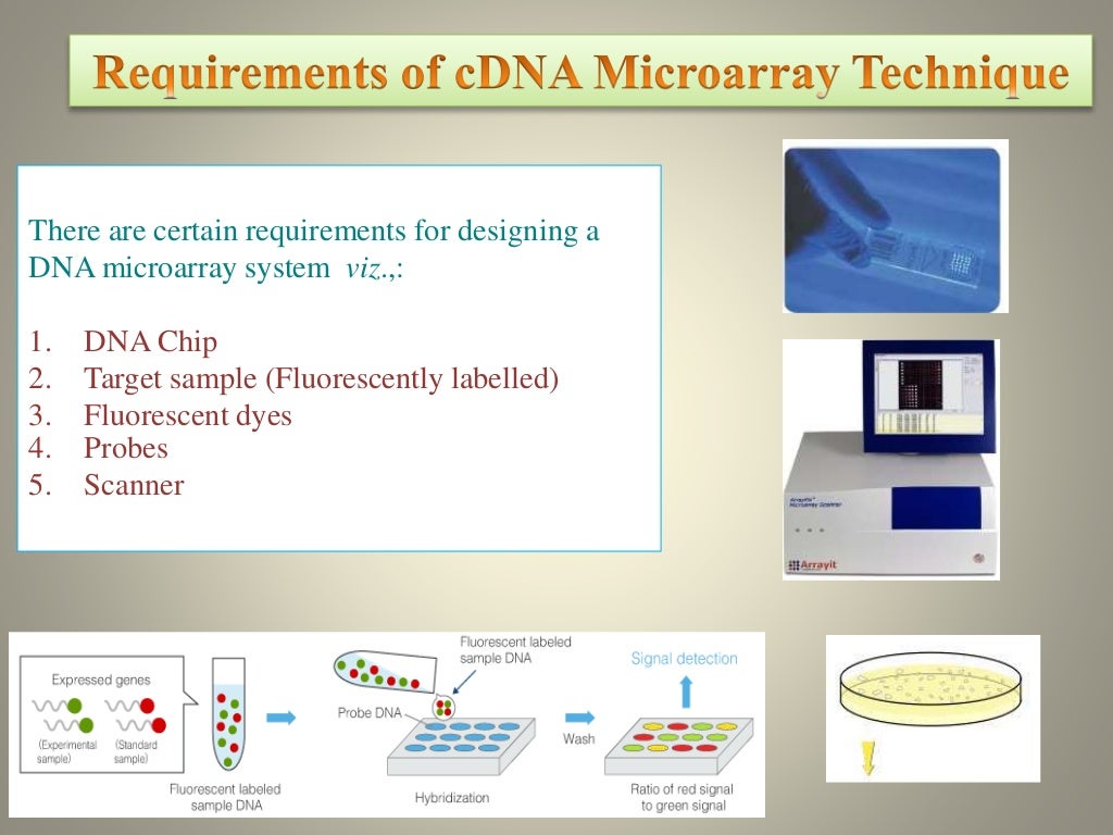Microarray technique