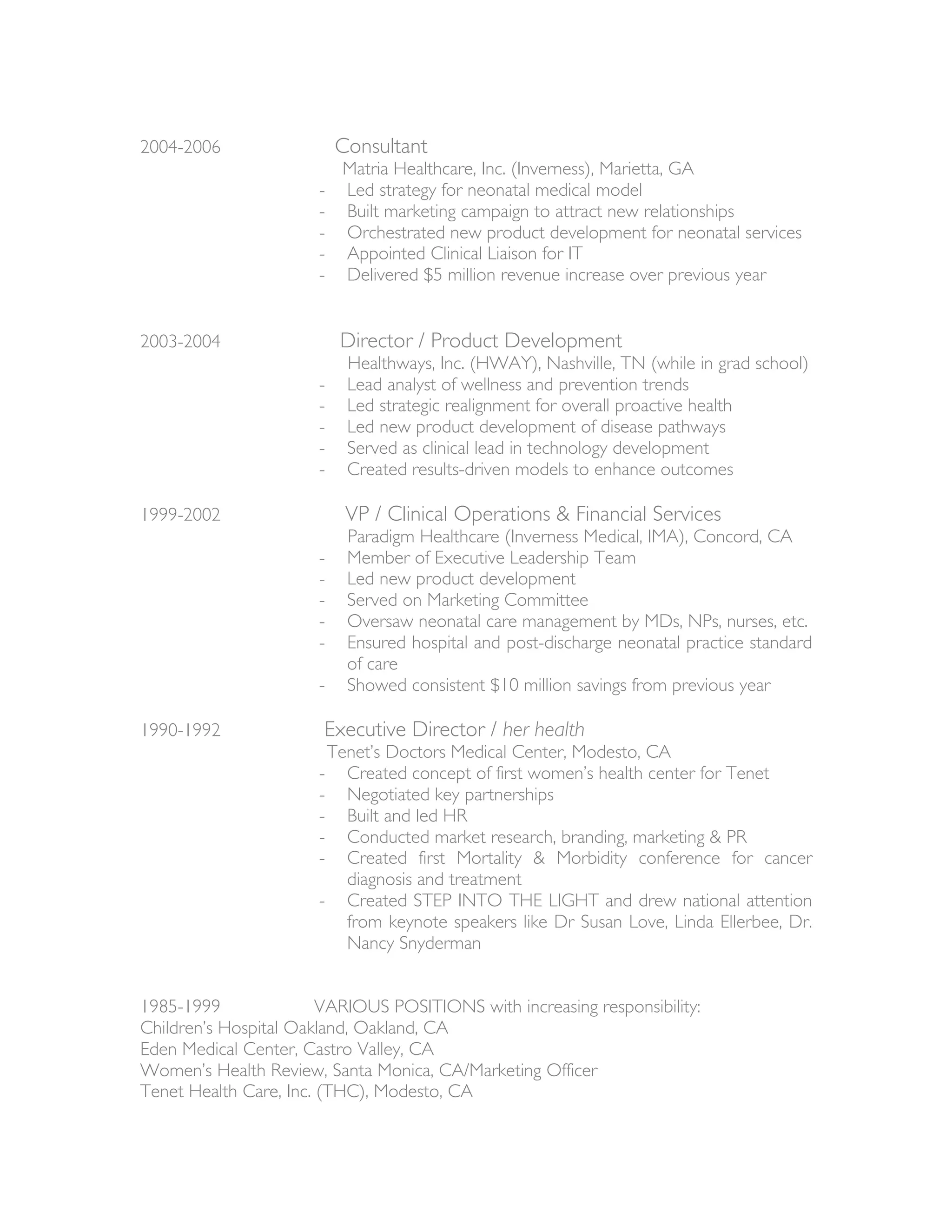 SUSAN SIEGEL resume 2016 | PDF