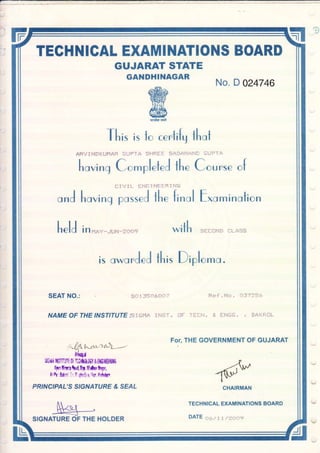 Diploma Certificate | PDF