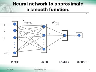 Adaptive neural network controller Presentation | PPT
