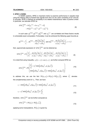 Comparison study on secrecy probability of AF-NOMA and AF-OMA networks ...