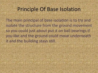 Base isolation.ppt [Autosaved] [Autosaved] | PPTX
