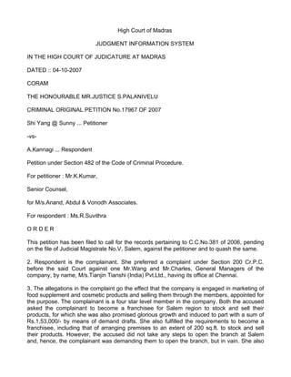 JUDGMENT-Chennai | PDF