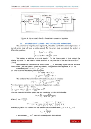 Control of Direct Current Machine by the Change of Resistance in Armature Circuit | PDF