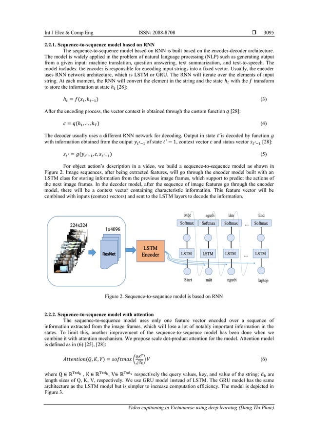 Video captioning in Vietnamese using deep learning | PDF | Free Download