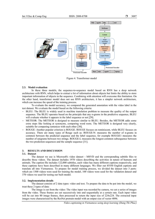 Video captioning in Vietnamese using deep learning | PDF | Free Download