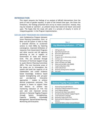 MPLAD Assessment for Gaya district | PDF