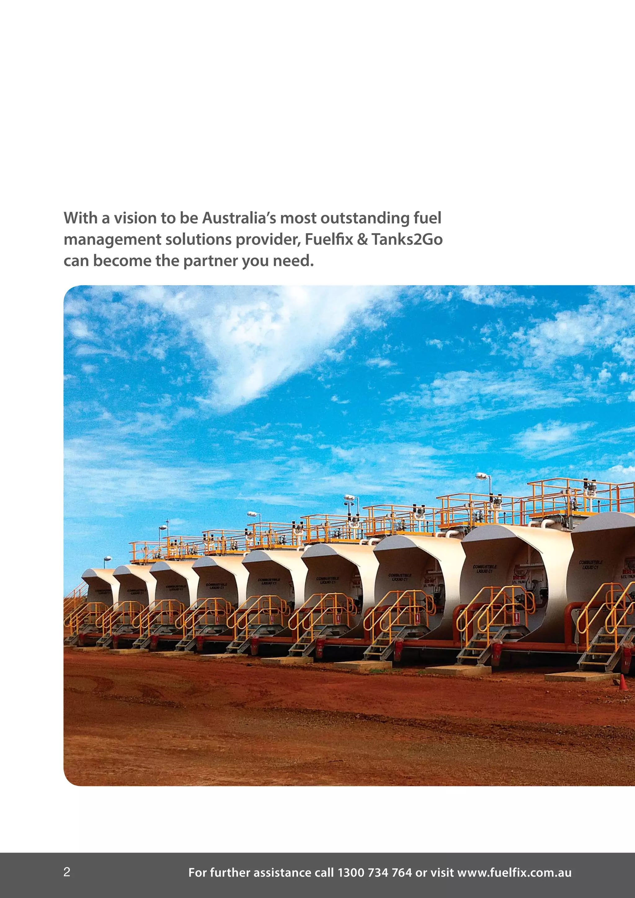 Fuelfix & Tanks2Go Capability Statement 2015 | PDF