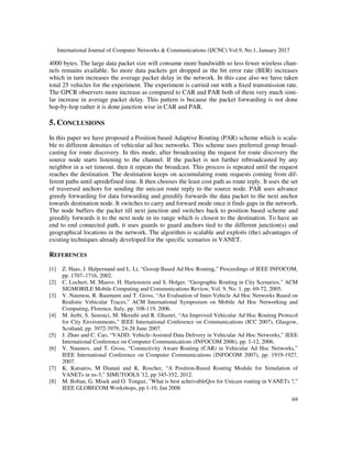 POSITION BASED ADAPTIVE ROUTING FOR VANETS | PDF